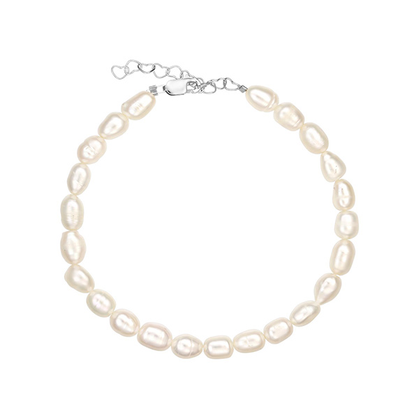 Brățară Perle Naturale, Argint, 19,5 cm, Femeie, B20003 - Bratara ...
